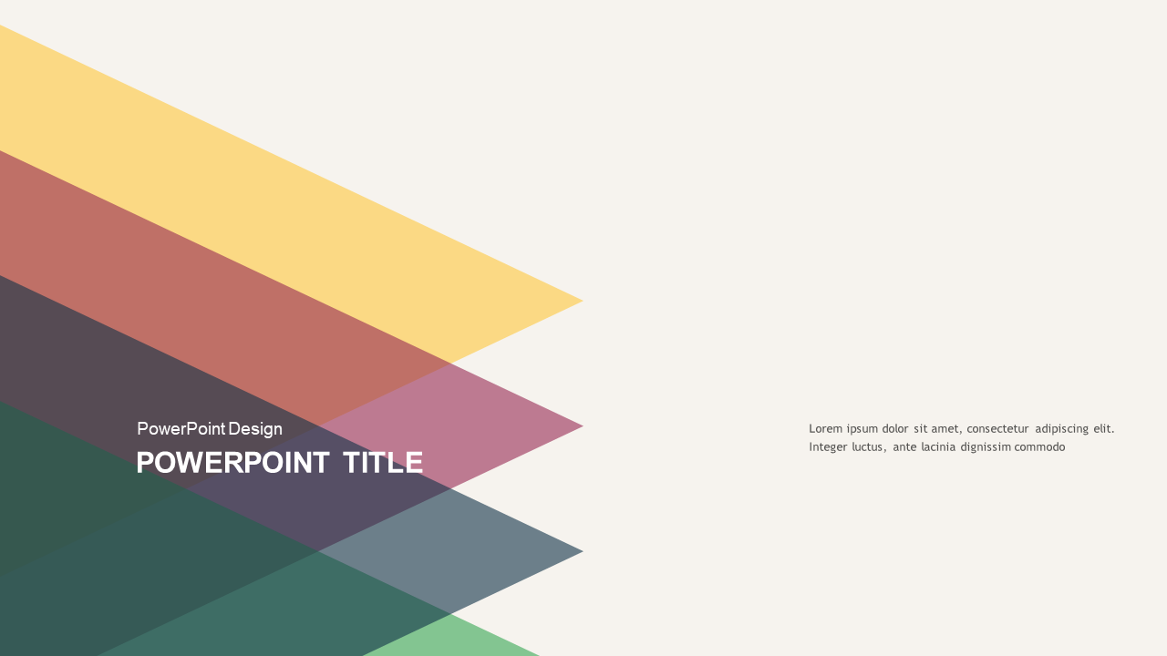 Layer Triangle Mixed PowerPoint Templates - PowerPoint Free