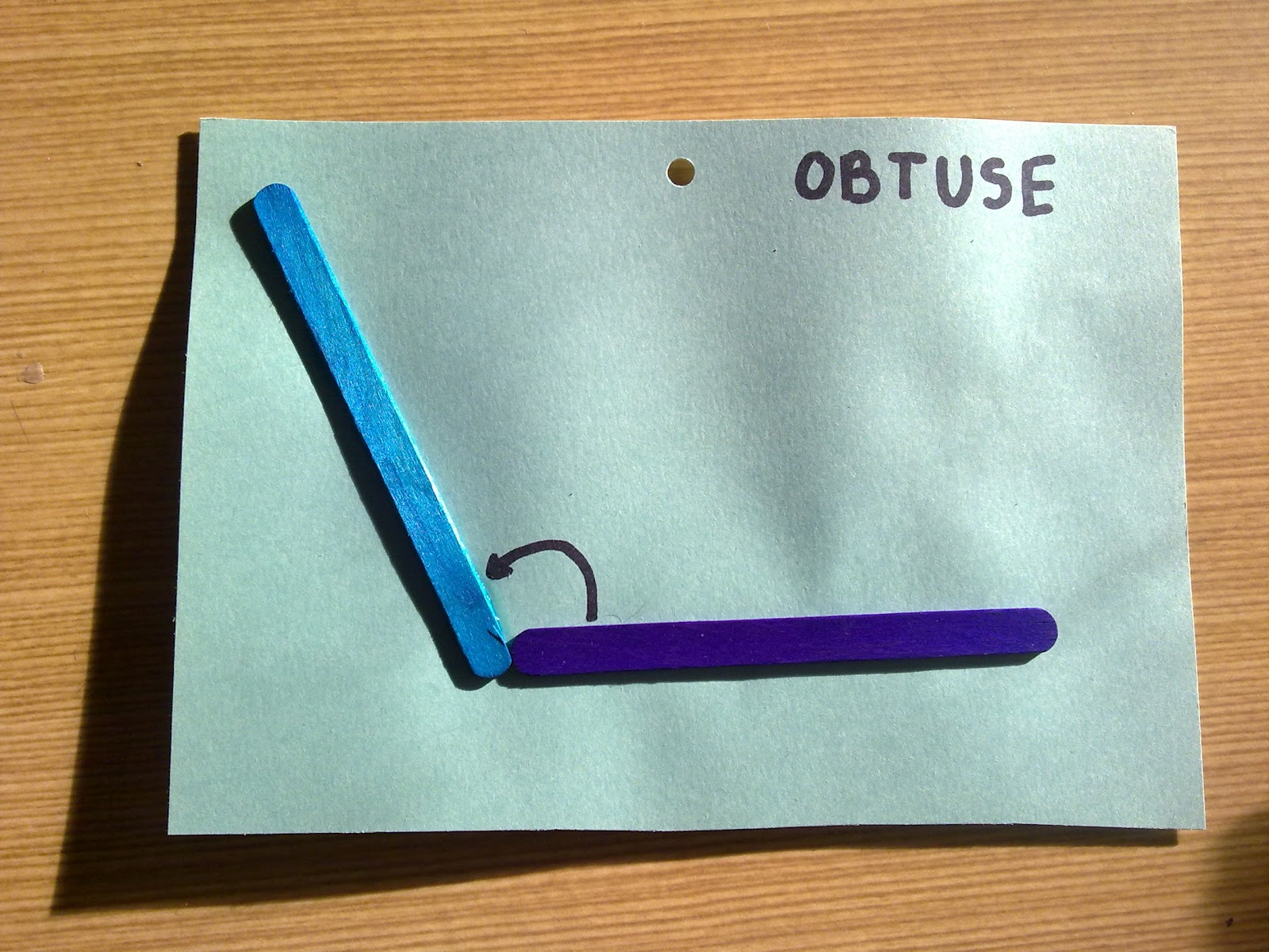 Jellybeans and Other Tangents: Paddlepop Stick Angles