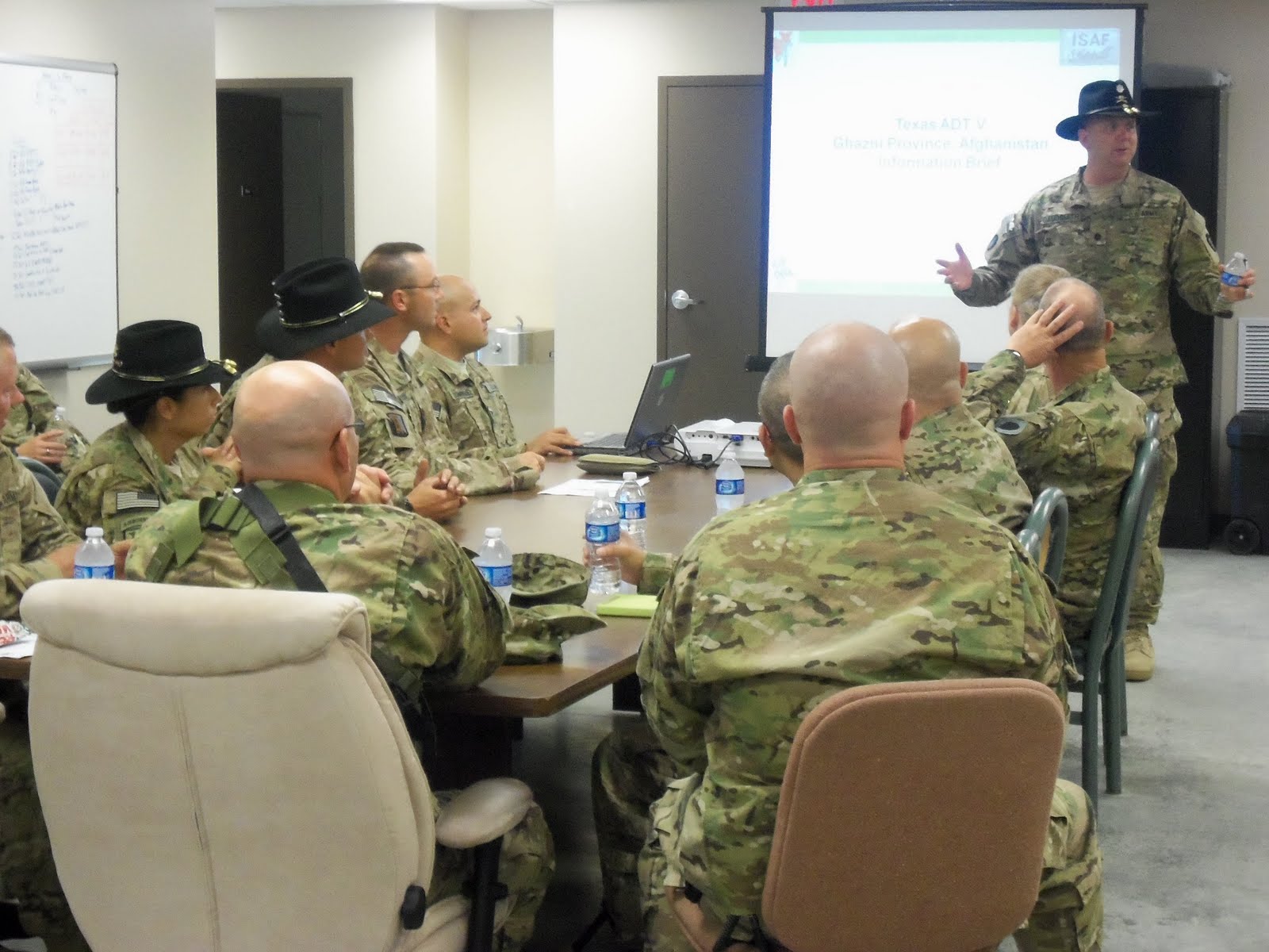 TX ADT 5: Commanders Meet Before Deployment