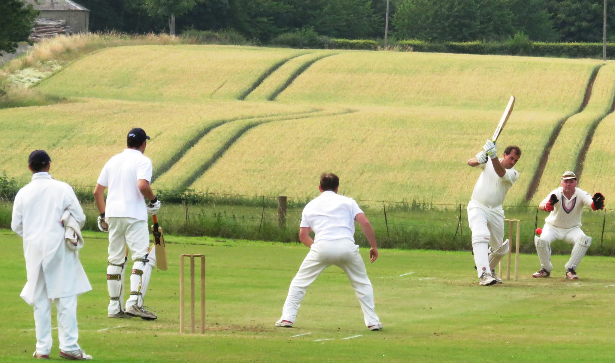 CRICKET FROM THE NORTH: Manderston takes the biscuit