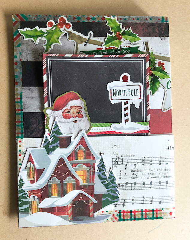 Do More With Less: Make Stuff Monday - Another decorated Christmas mini ...