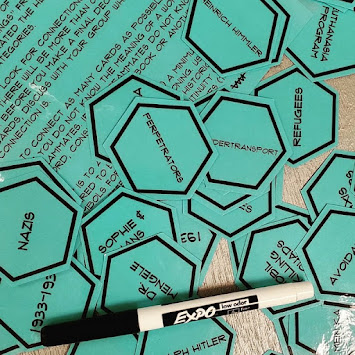 DIGITAL Hexagonal Thinking Activities for Middle School and High School ...