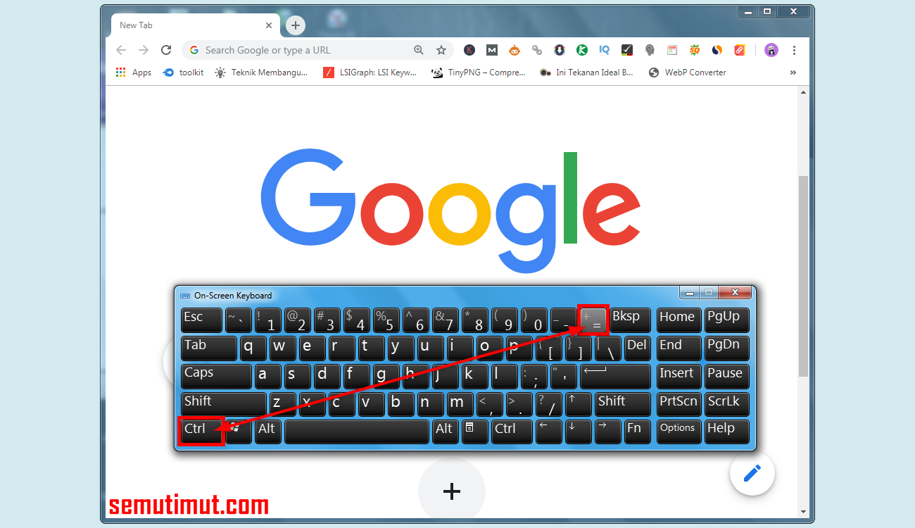 Cara Memperbesar & Memperkecil Halaman Browser Google Chrome ... Cara Memperbesar & Memperkecil Halaman Browser Google Chrome ...