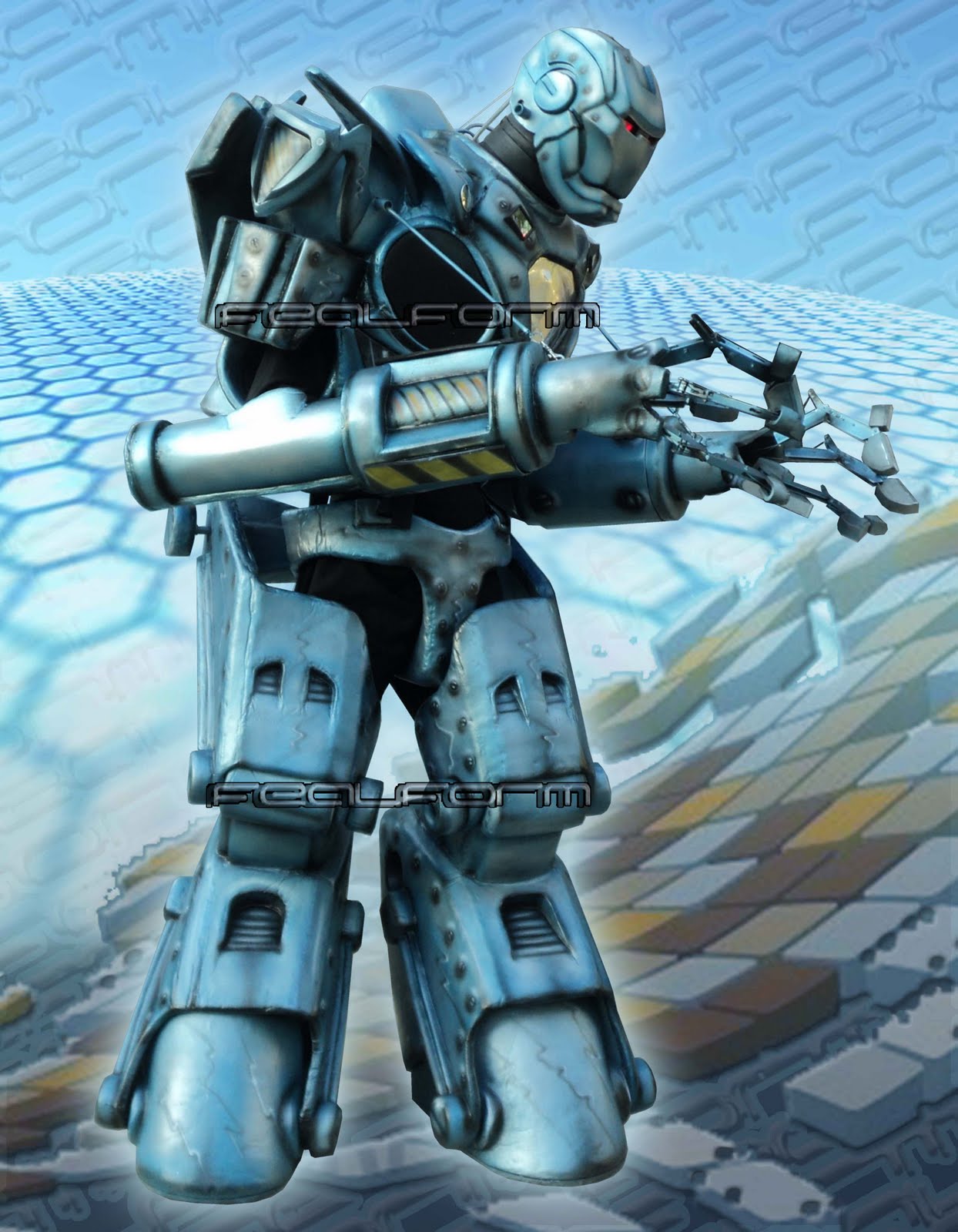 FEALFORMA BOTARGAS , ESCULTURAS,FIBRA DE VIDRIO, Y MÁS ...: ROBOTARGA