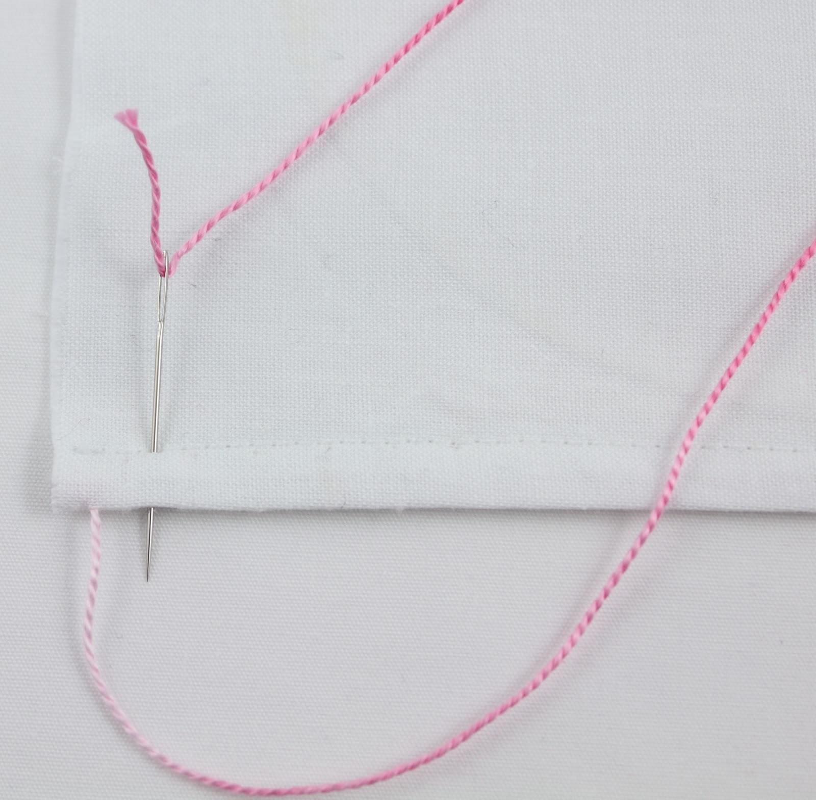 big B: 100 stitches - knot stitch edging