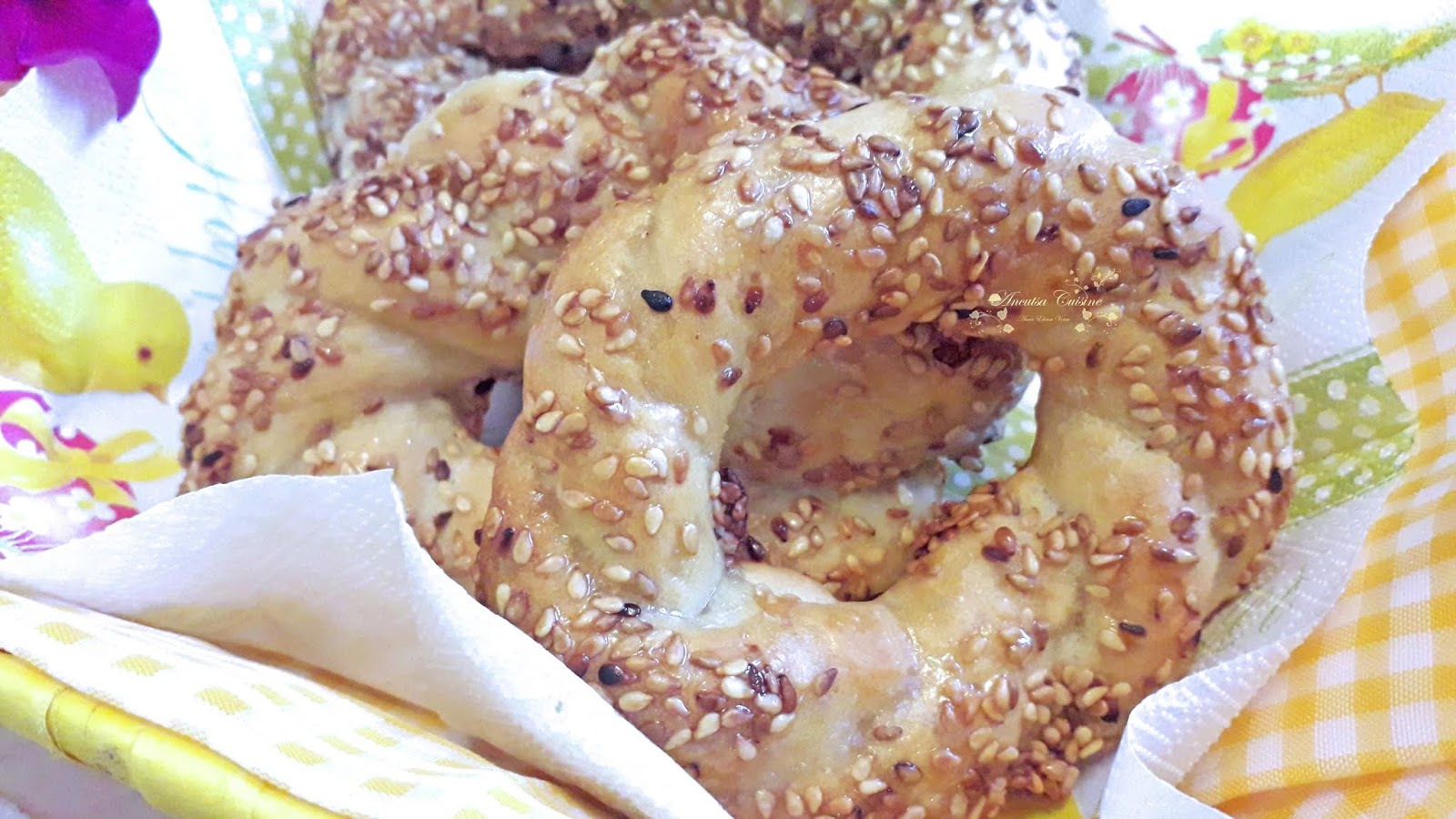 Koulouria - Covrigi grecesti