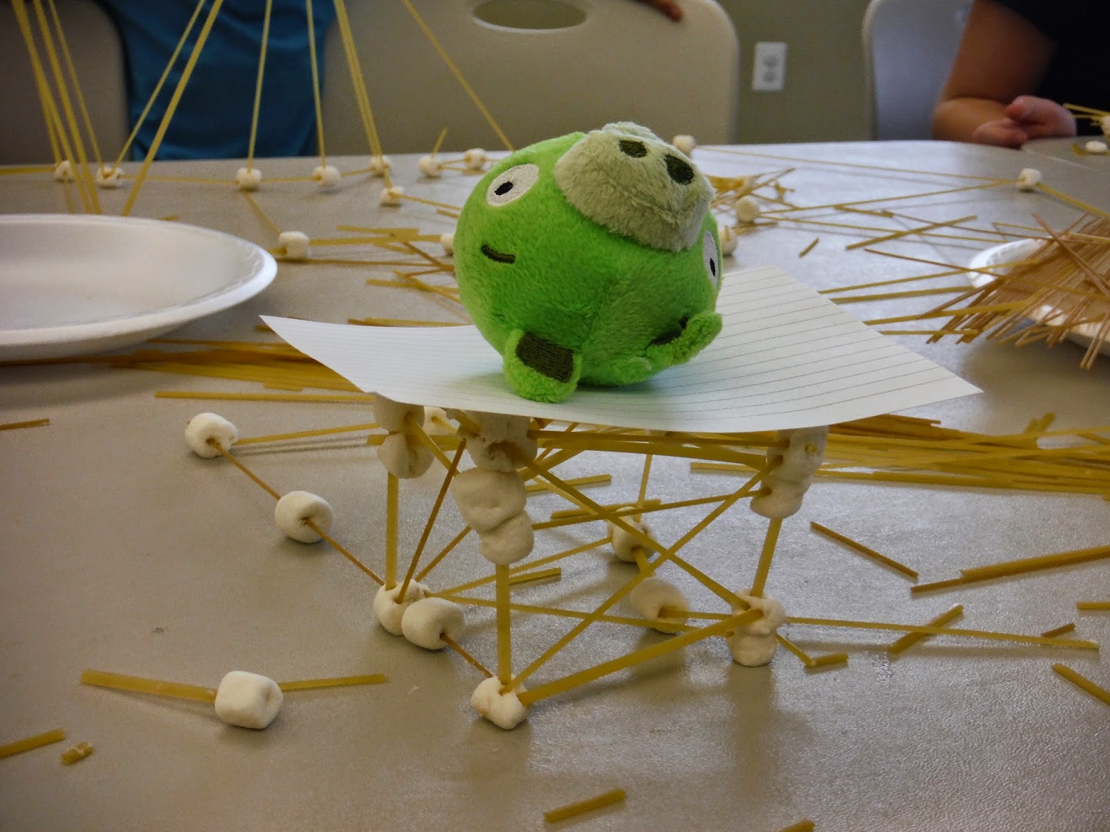 Library Lalaland: Hands-on Science: Spaghetti and Marshmallow towers