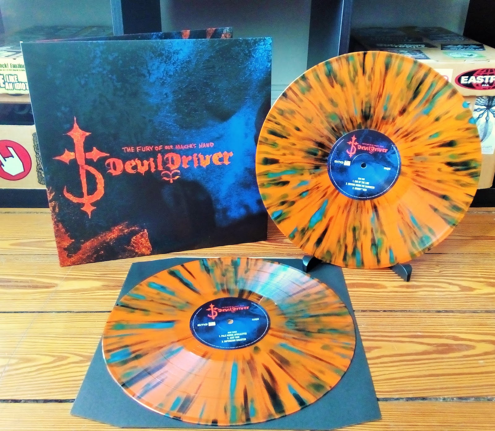 hardcore/metal vinyl: devildriver - the fury of our maker's hand