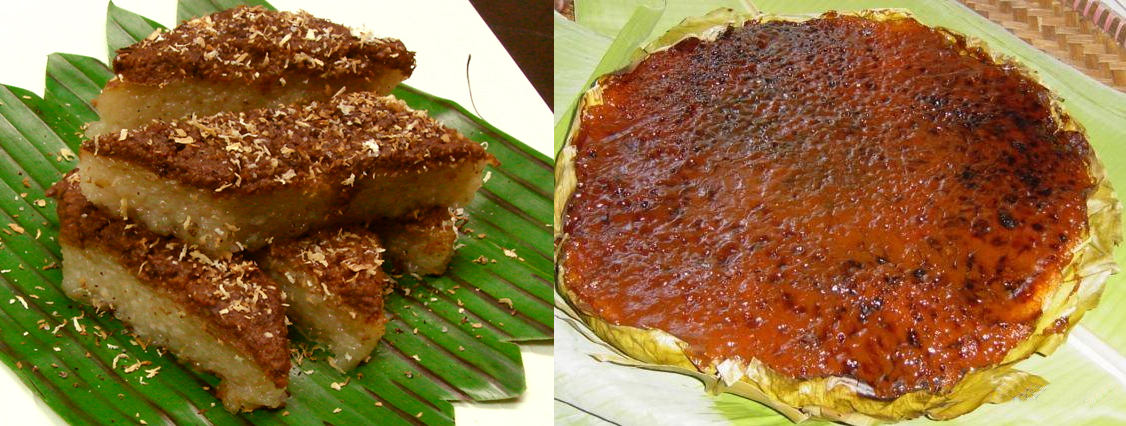 bibingka malagkit with macapuno