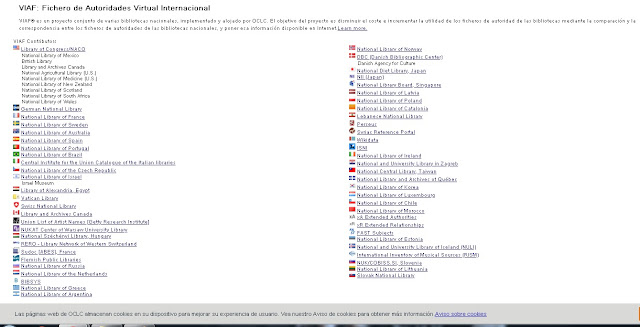 BIBLIOTECOLOGÍA Y EDUCACIÓN: VIAF: Fichero de Autoridades Virtual ...