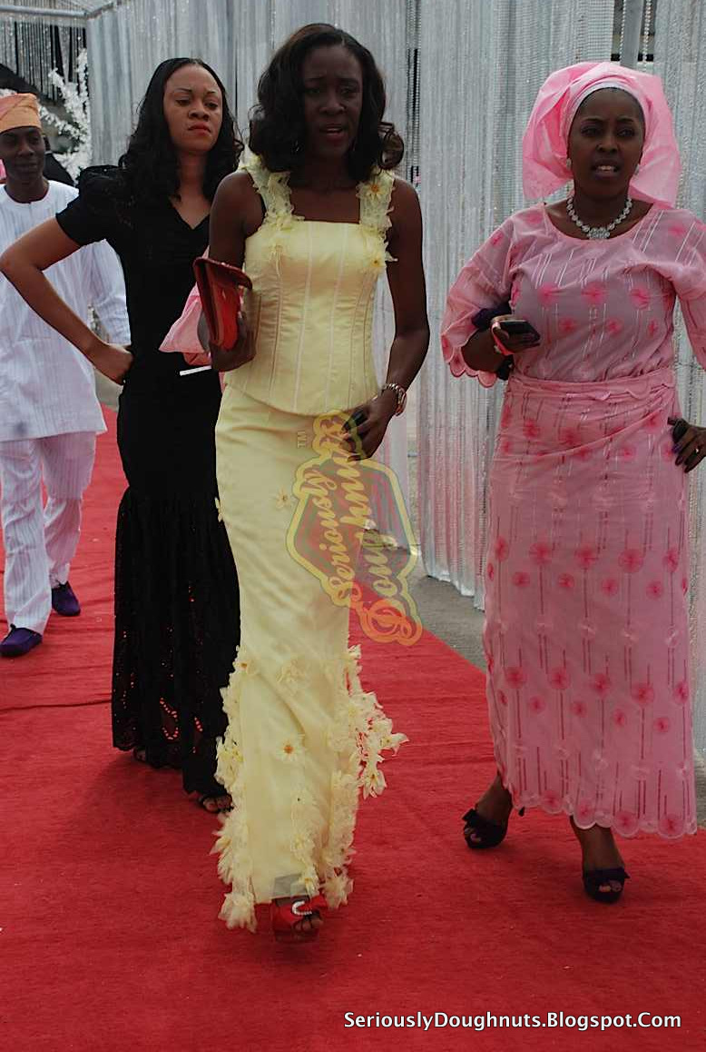 THE FIRST KISS AND ALL THE FANFARE AT FUNKE FOWLER AND ABI KUKU'S ...