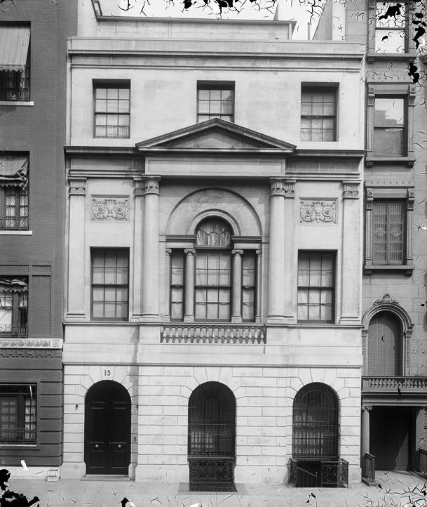 Daytonian in Manhattan: The J. J. Van Alen House -- No. 15 East 65th St.