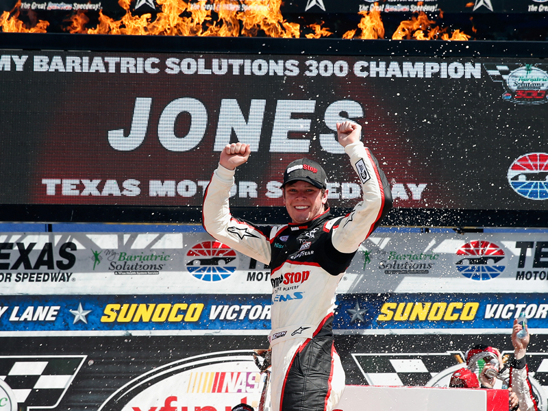NASCAR Race Mom: Erik Jones Added To His Scrapbook of Memories At Texas ...
