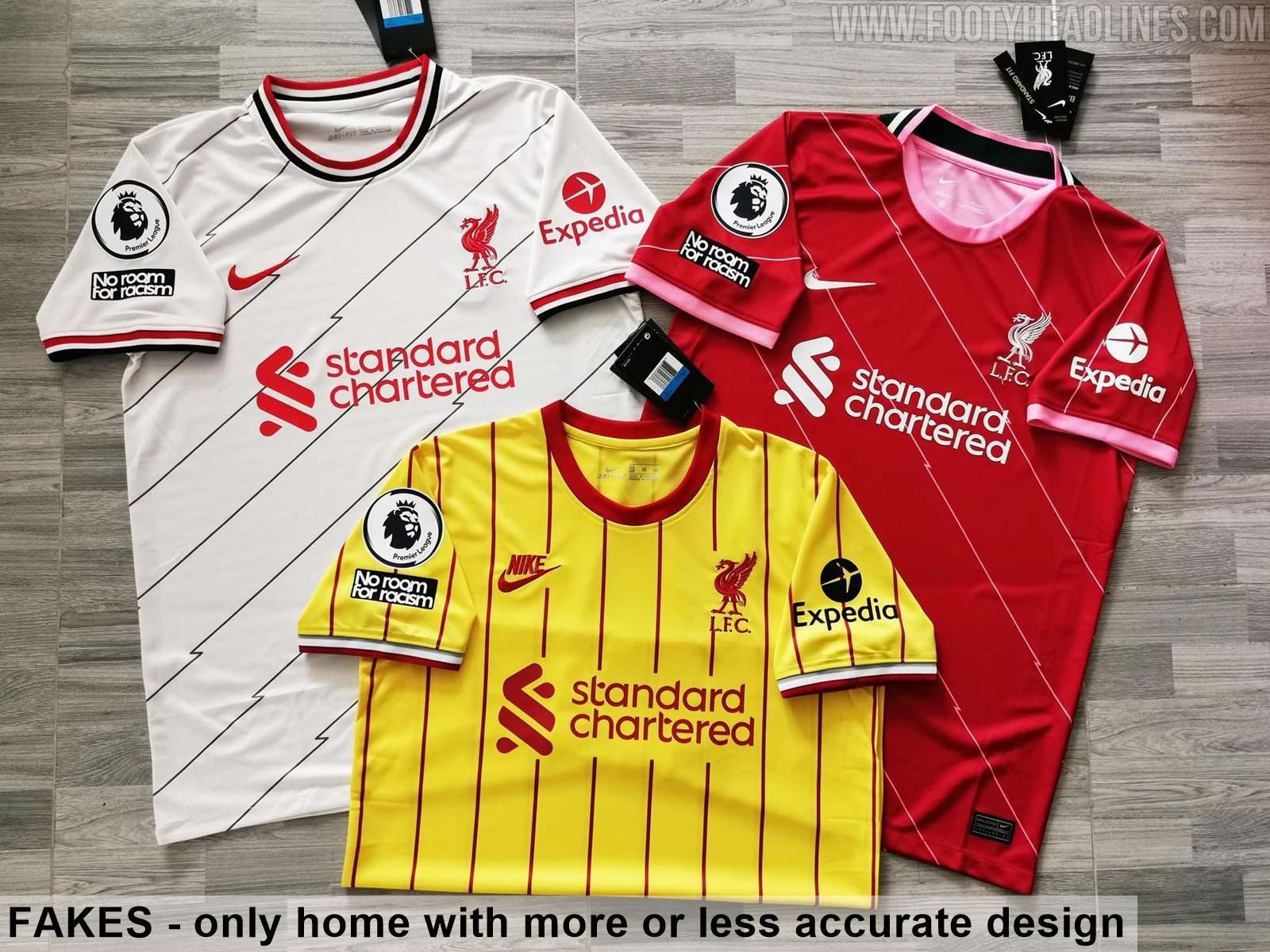 Fakes! Nike Liverpool 21-22 Heim, Auswärts & Dritte Trikots "geleakt ...