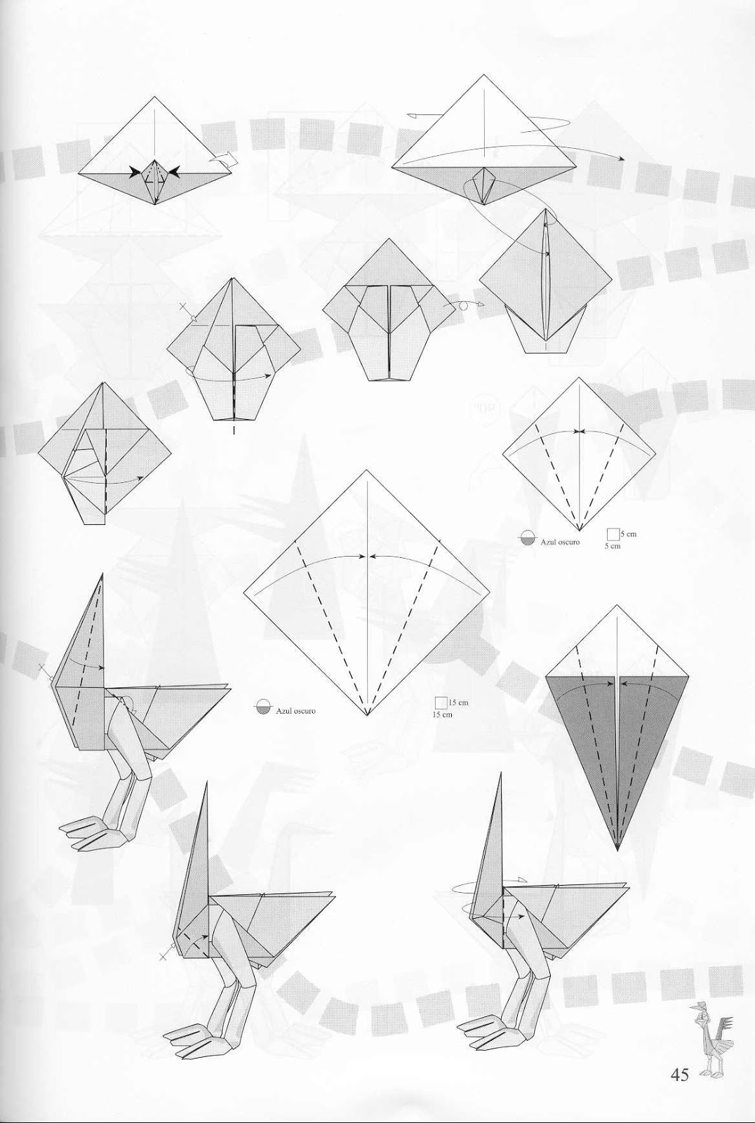 Origami Cartoon 1-Halle - Ruby Book Origami