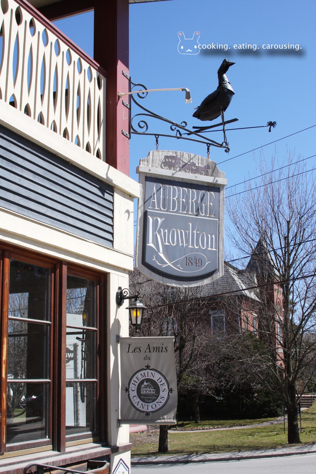 cooking. eating. carousing.: a day in québec's eastern townships