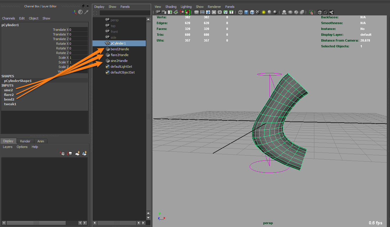 Maya Technical Direction: Maya Deformers Part 1: Rearranging Deformers