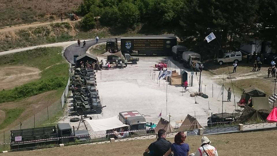 Historical reenactment events of the Battle of the Forts at Metaxas ...