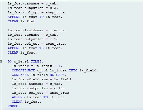 Create/ Access Dynamic Internal Table - SAP ABAP