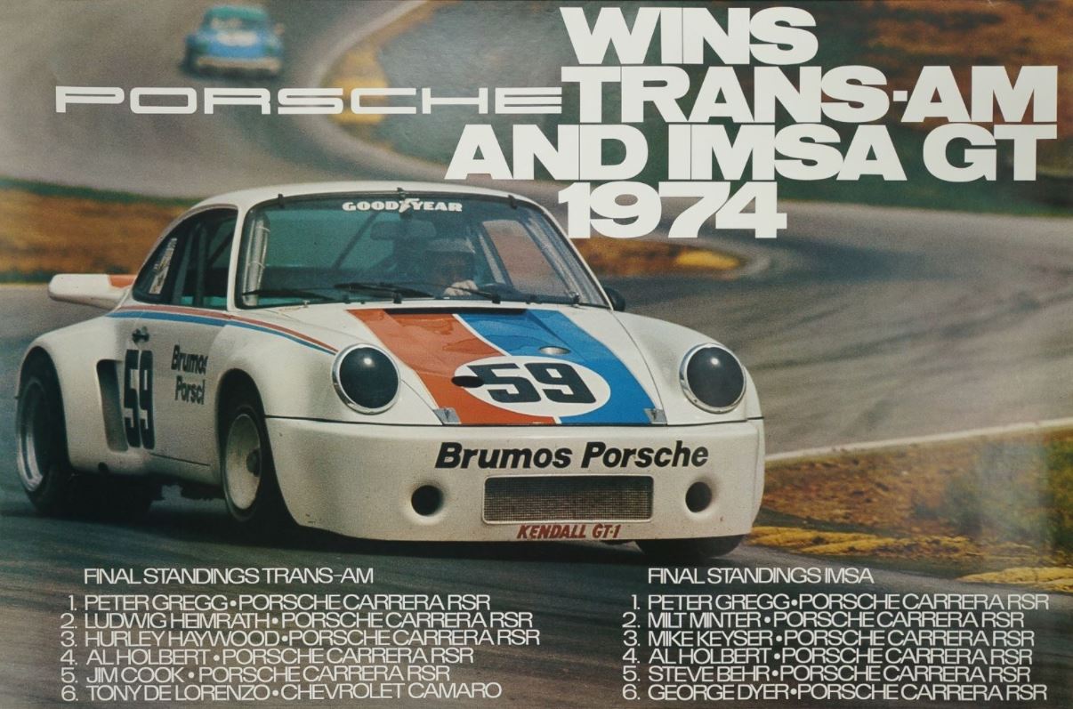 Just A Car Guy: Peter Gregg, SCCA Trans Am winner of 1969 (under 2 ltr ...