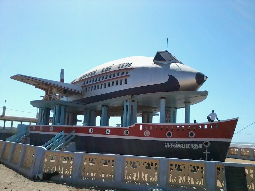 Tamilnadu Tourism: Kappal Matha Church, Uvari, Thirunelveli