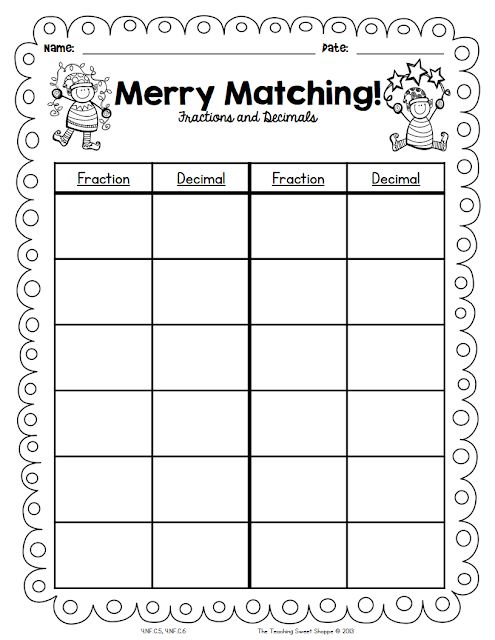 The Teaching Sweet Shoppe!: Christmas Themed Math Centers for Grades 3-5!