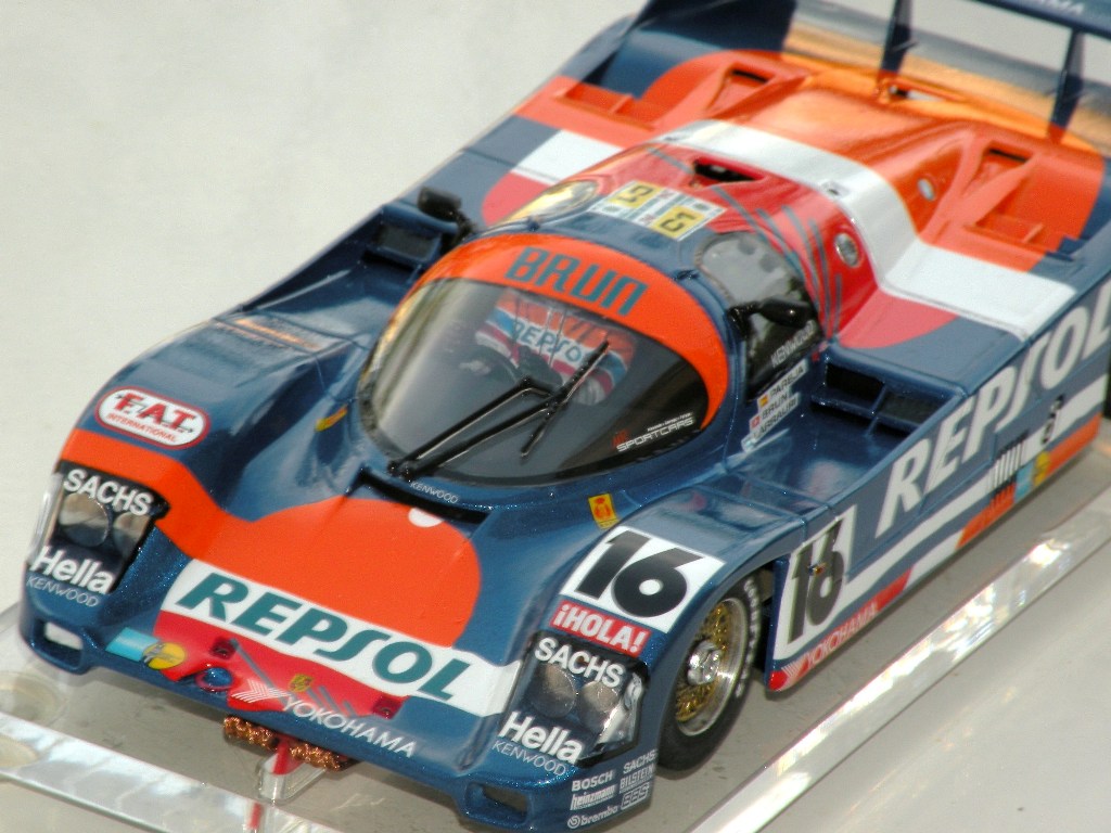 Farolillo Rojo: Porsche 962C Repsol Brun Motorsport - Le Mans 1990