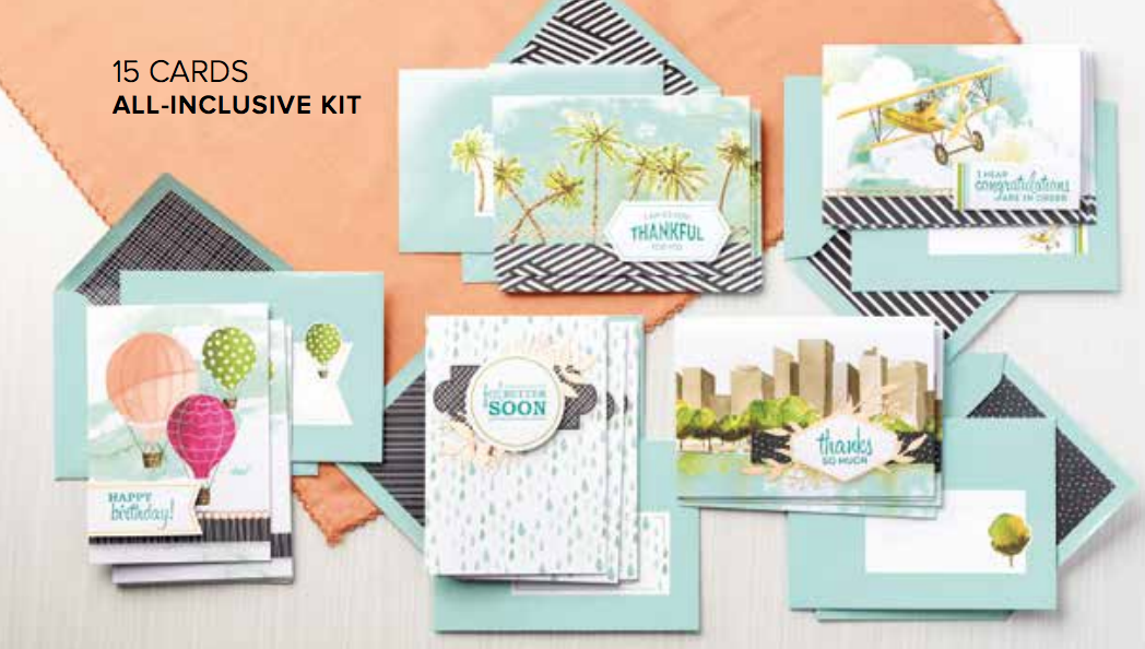 Need Ideas? How about trying an All-Inclusive Card Kit?
