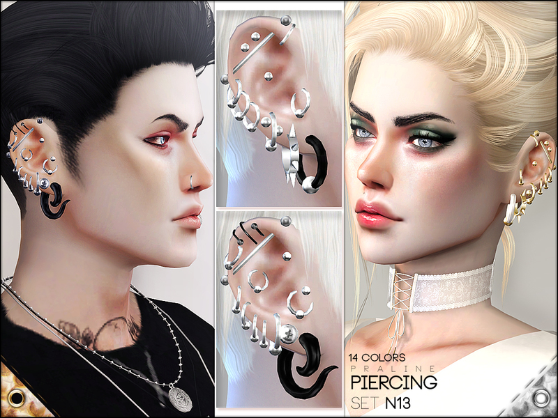Sims 4 cc face piercings - vilhealing