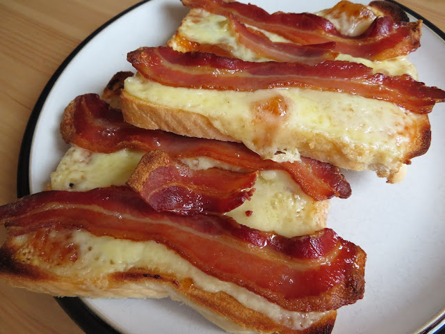 Bacon & Cheese On Toast | The English Kitchen