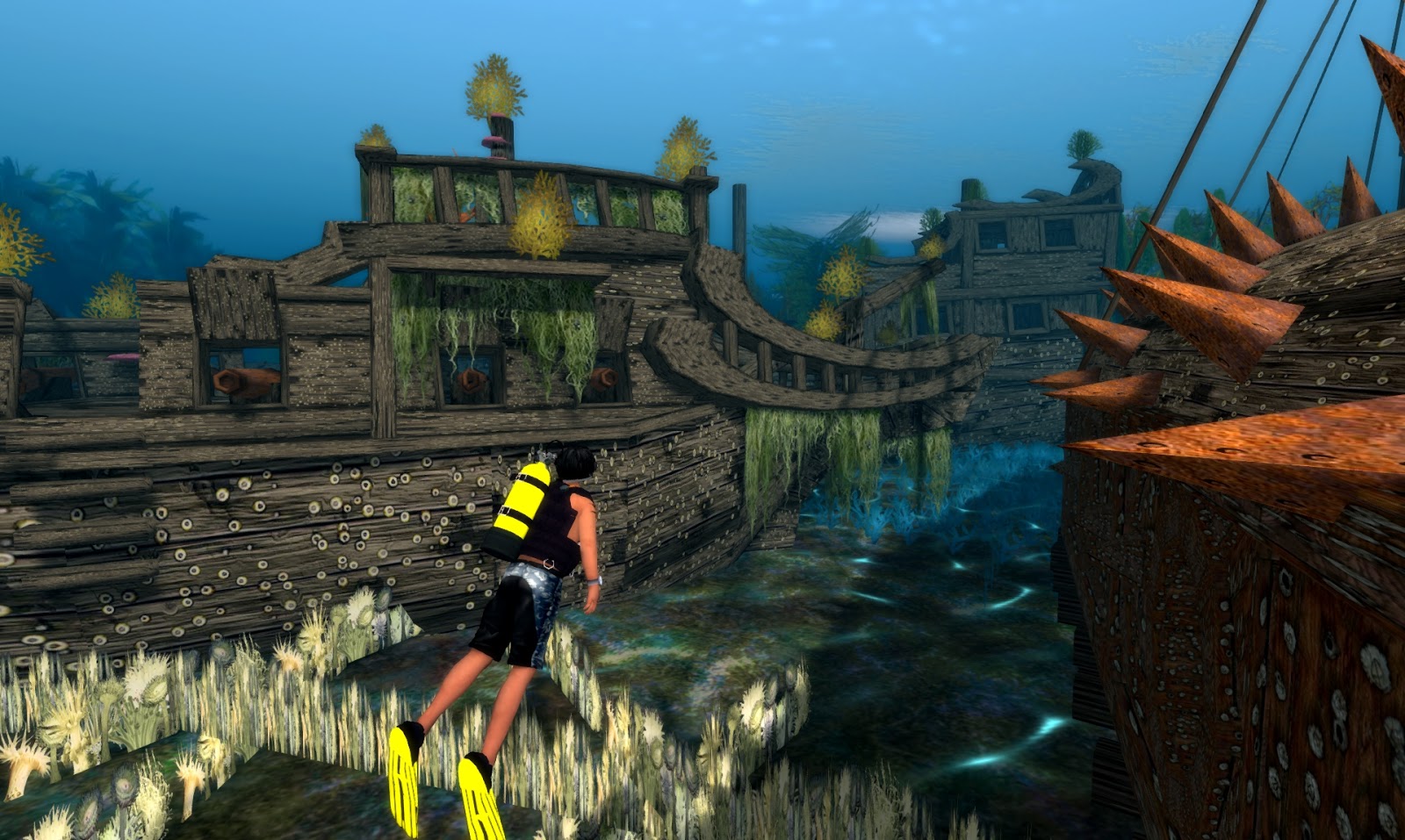 Echt Virtuell: Tauchen in Second Life