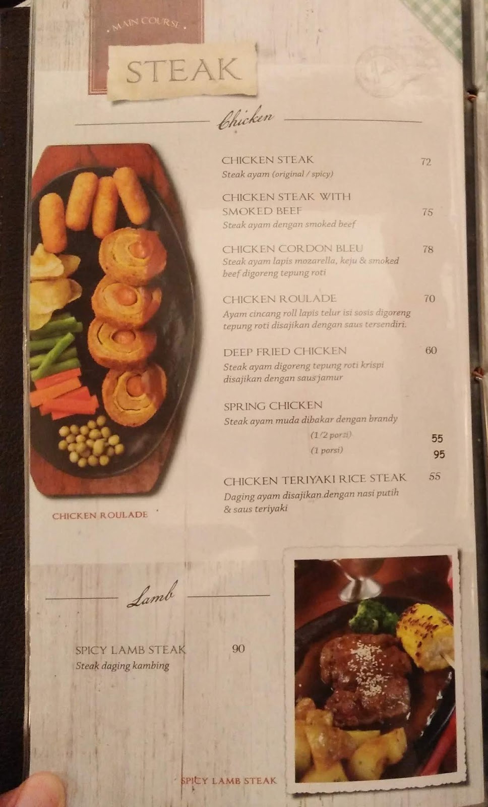 Review dan Harga Semua Menu di Steak BONCAFE Surabaya Kupang Jaya ...