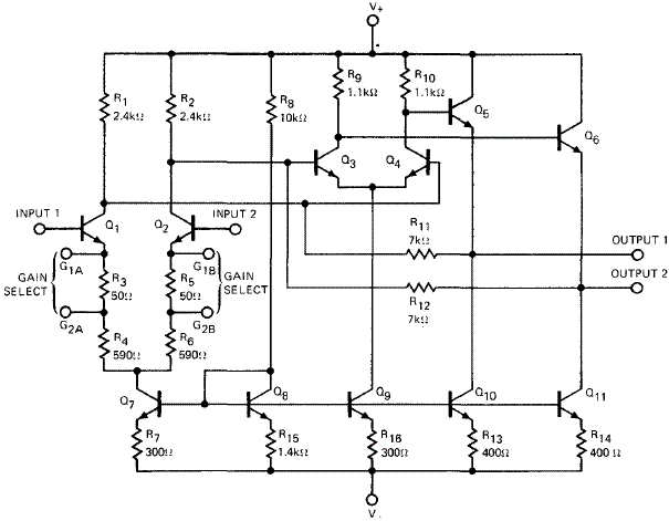 Matusiak: Wzmacniacz. uA733