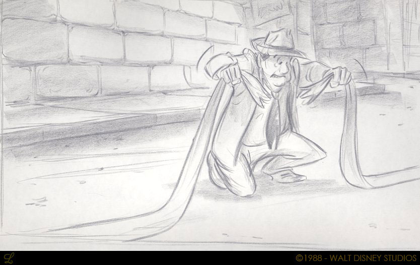 Living Lines Library: Who Framed Roger Rabbit (1988) - Storyboards