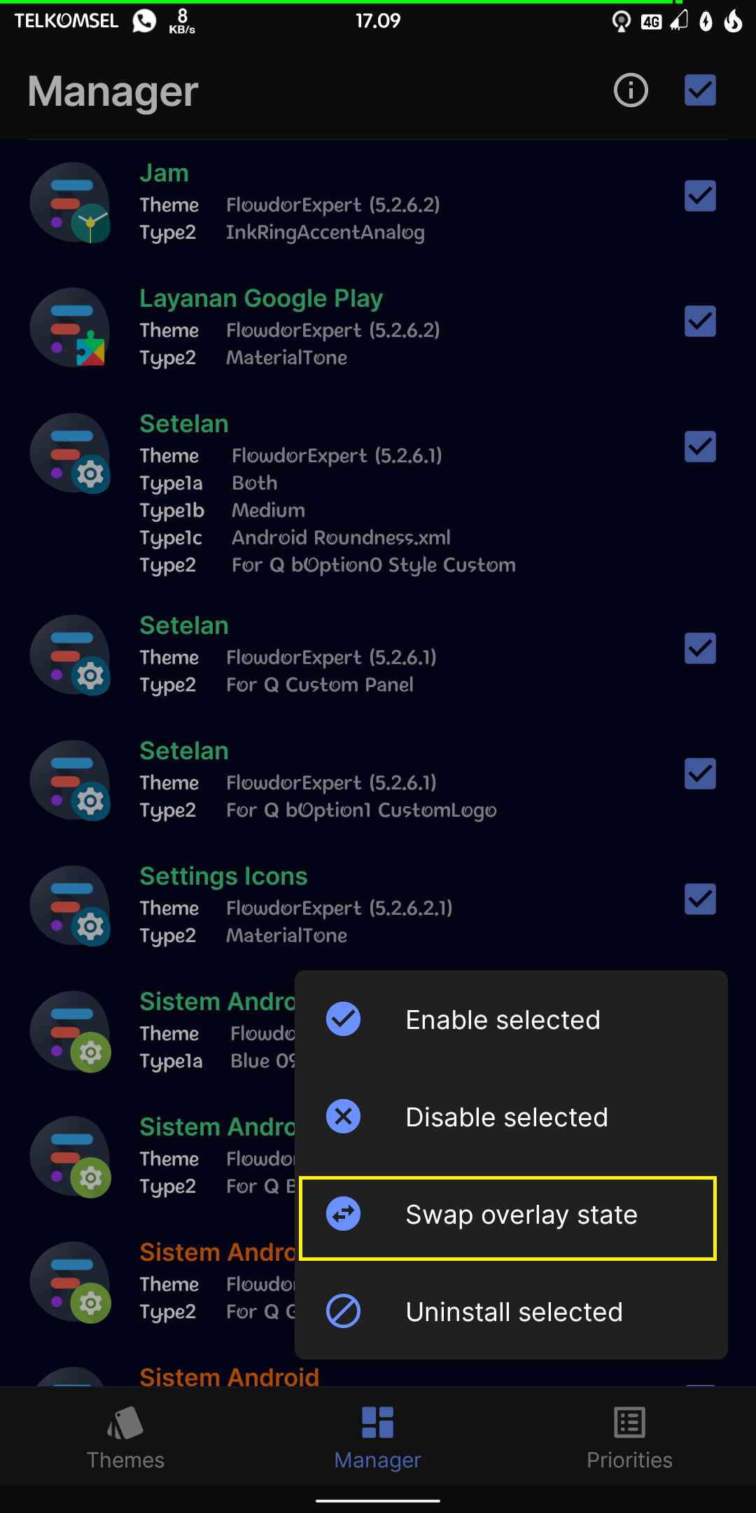 Custom Tampilan Substratum Android 10 Flowdor
