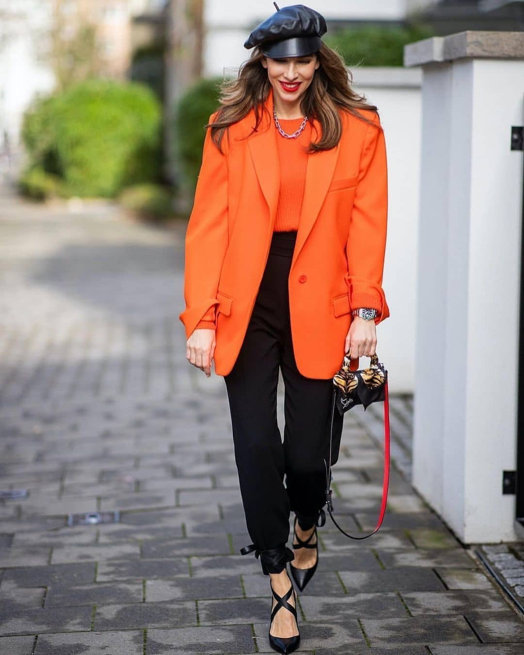 Style guide: How to wear orange. | Melody Jacob