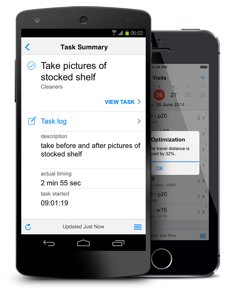 Mobile Data Capture on Tablets and Smartphones using VisitBasis