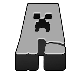 Letras de Minecraft. Minecraft Letters. - Oh my Alfabetos!