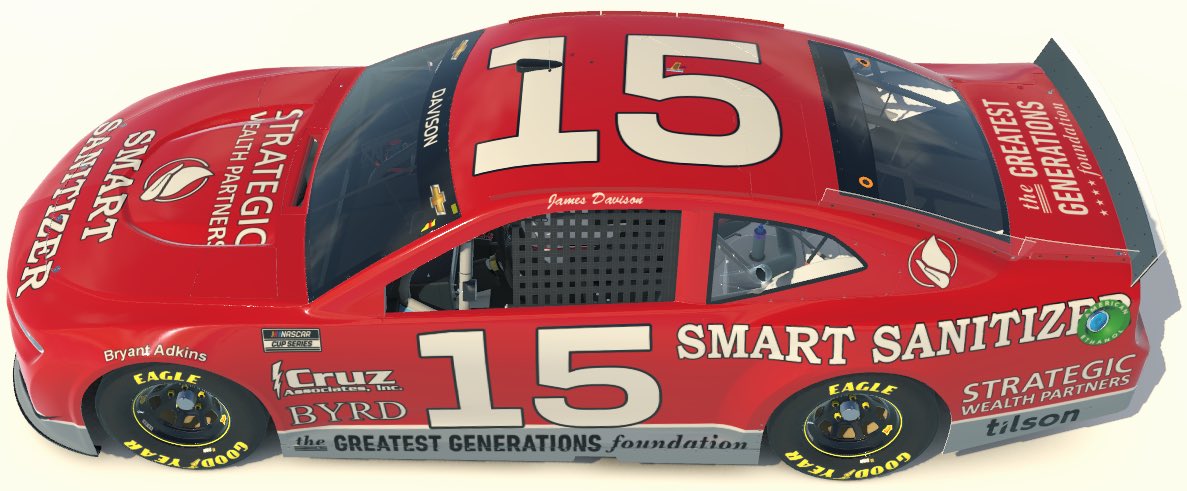 The Old School Sports Blog: 2021 Goodyear 400 Throwback Paint Schemes ...