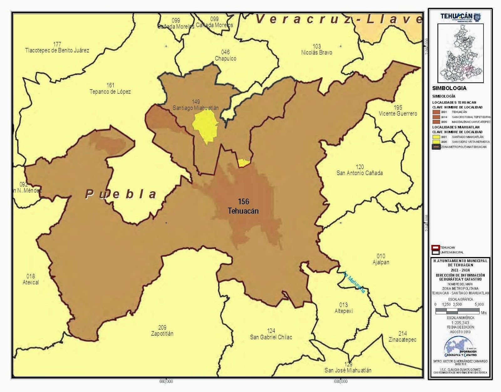 Tehuacán Lugar de Dioses: Zona Metropolitana Tehuacán - Santiago Miahuatlán