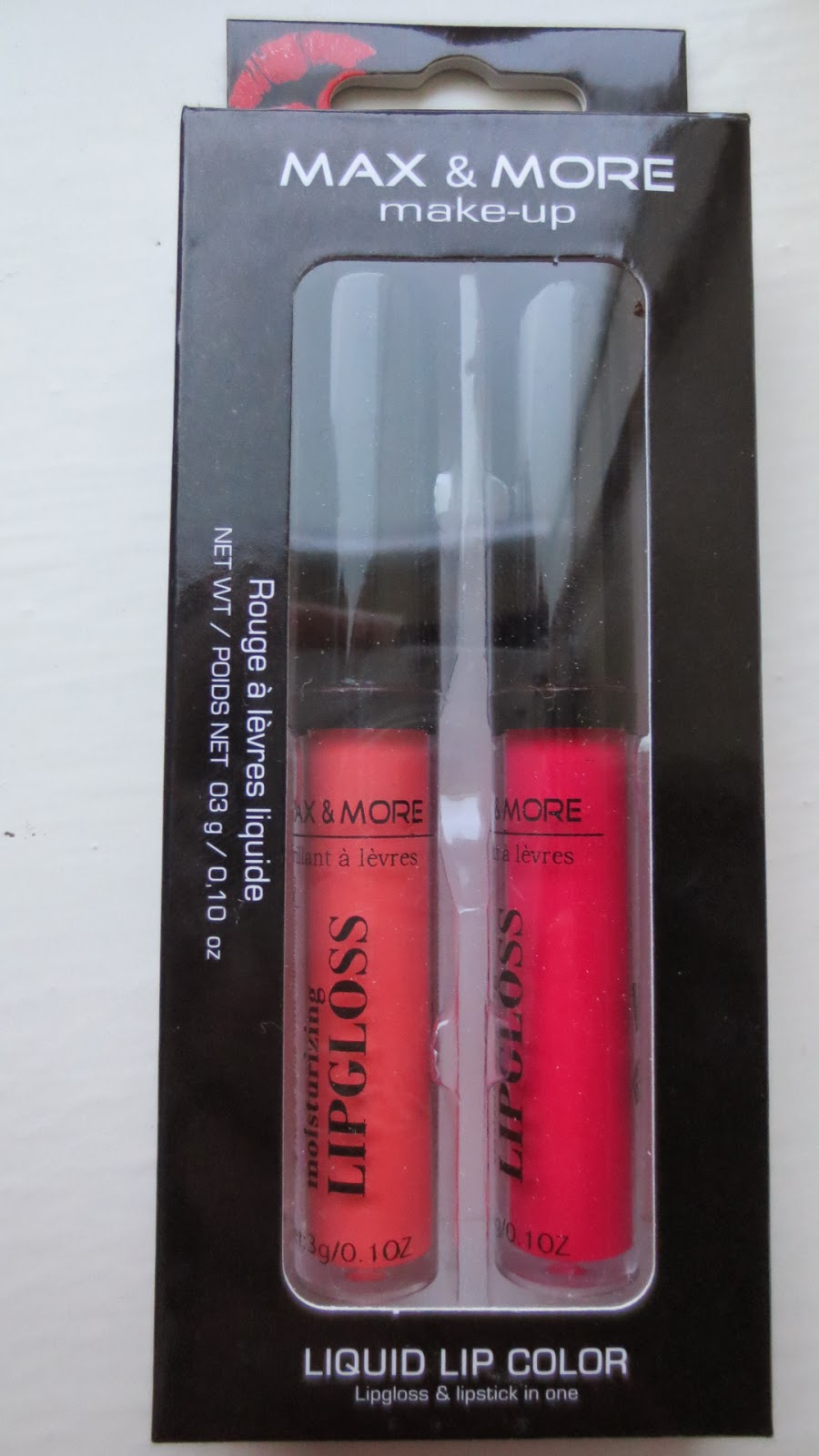 Annechiens Budget Beauty: Max & More Moisturizing Lipgloss