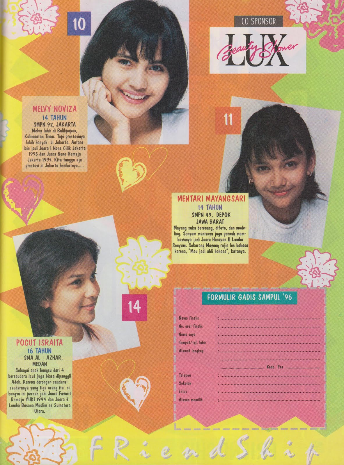 hg6677: Finalis Gadis Sampul 1996