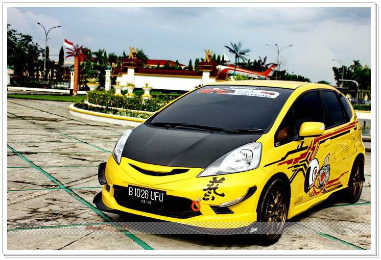 Modifikasi Toyota Yaris Keren Ceper Kuning | Foto Modifikasi Motor