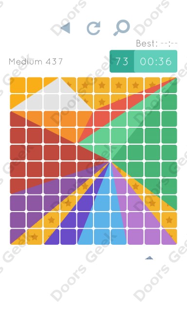Blocks & Shapes [Medium] Level 437 Solution ~ Doors Geek