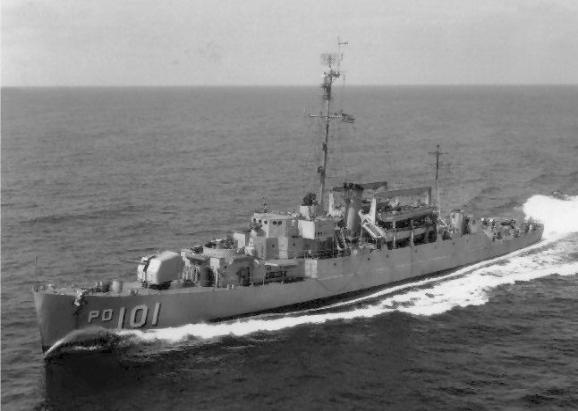Uss Knudson APD-101: Ship History
