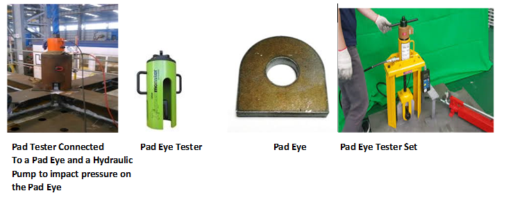PAD EYE INSPECTION