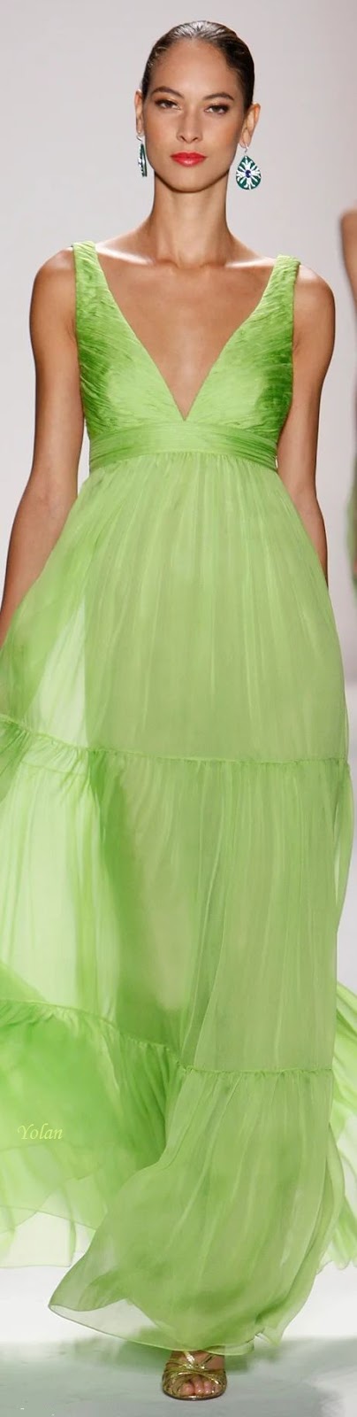 Una nota de color: Estilo en verde lima