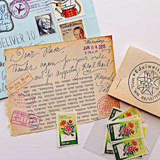 The Lost Art of Letter Writing...Revived!: Vintage Unused Stamps