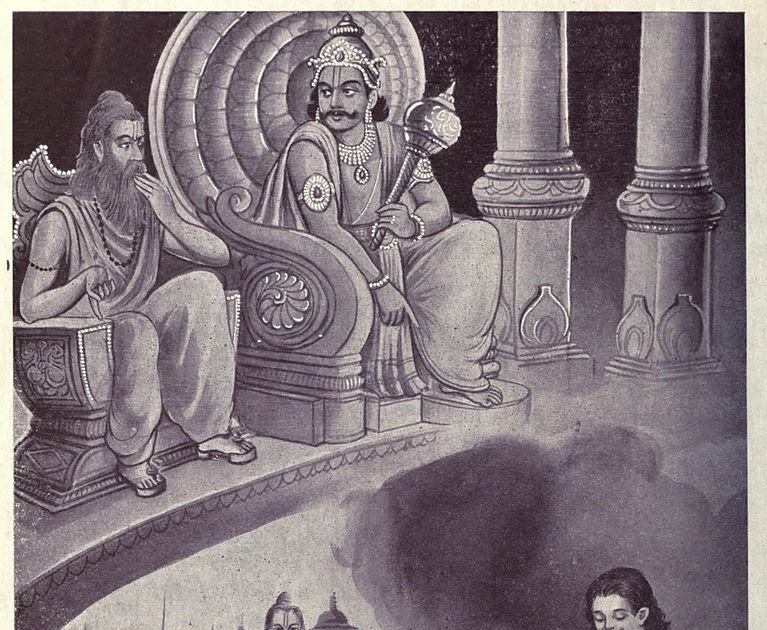 Tiny Tales: Traditional Stories in 100 Words: ~ 20. The Story of Mandavya