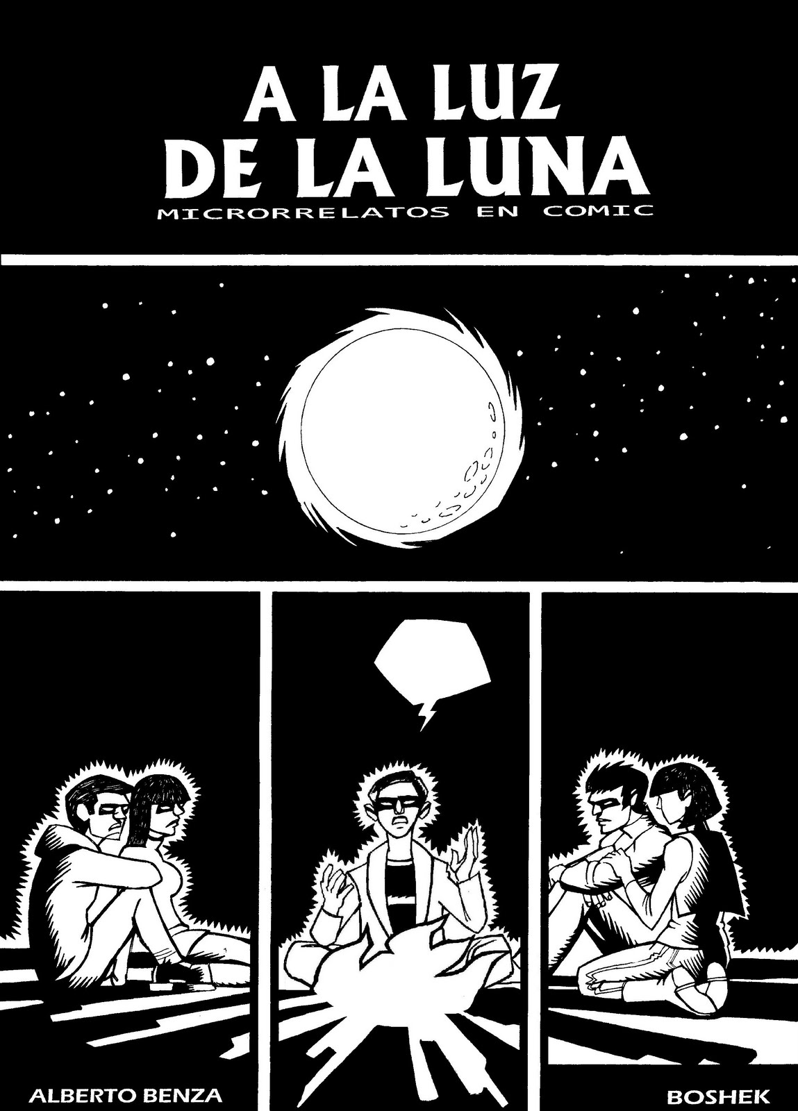 MUNDO ZENIT EL COMIC: "A LA LUZ DE LA LUNA" microrrelatos en comic